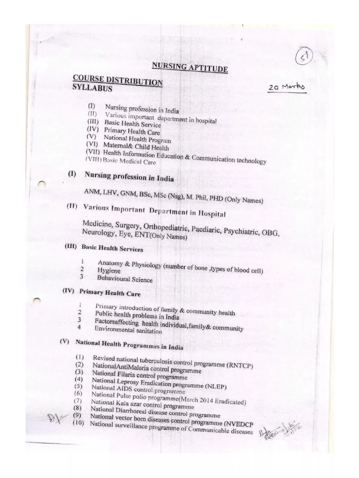 B.SC Nursing Entrance Exam Syllabus 2025 - 1PDF B.SC Nursing Entrance Exam Syllabus 2025 - 1PDF